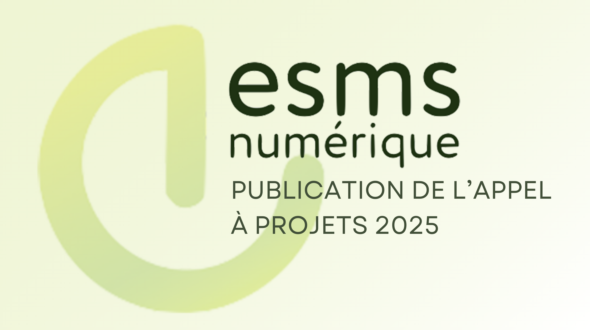 ESMS Numérique : Publication du dernier Appel à projets 2025 - Sesan - Service numérique de santé